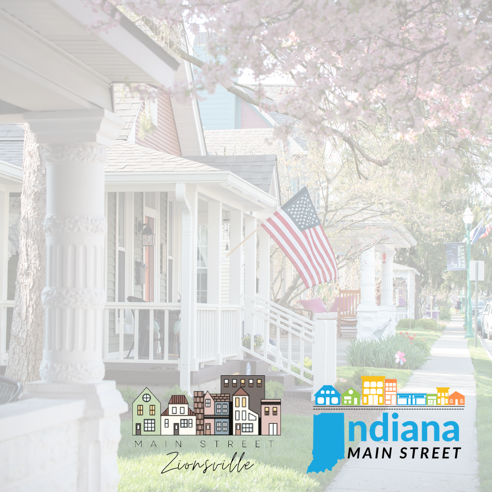 Village Guide Map l Main Street Zionsville Indiana